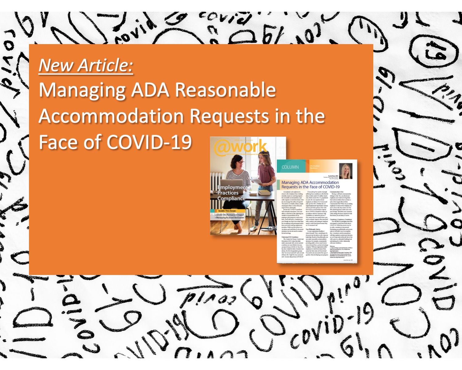 Managing ADA Reasonable Accommodation Requests in the Face of COVID-19 ...